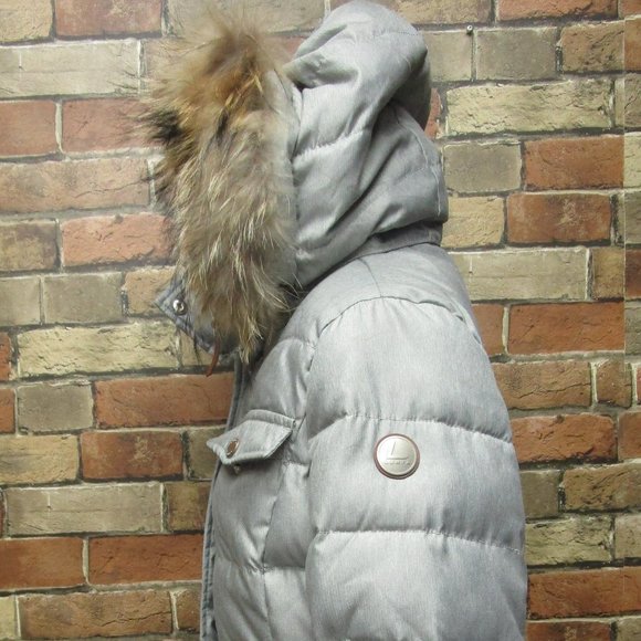 LUHTA | Jackets & Coats | Luhta Womens Jacket Gray Hooded Size 368 ...
